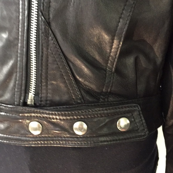 Dimitri | Jackets & Coats | Softest Luscious Leather Moto Crop Leather ...